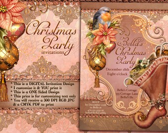Victorian Party Invitations - Etsy