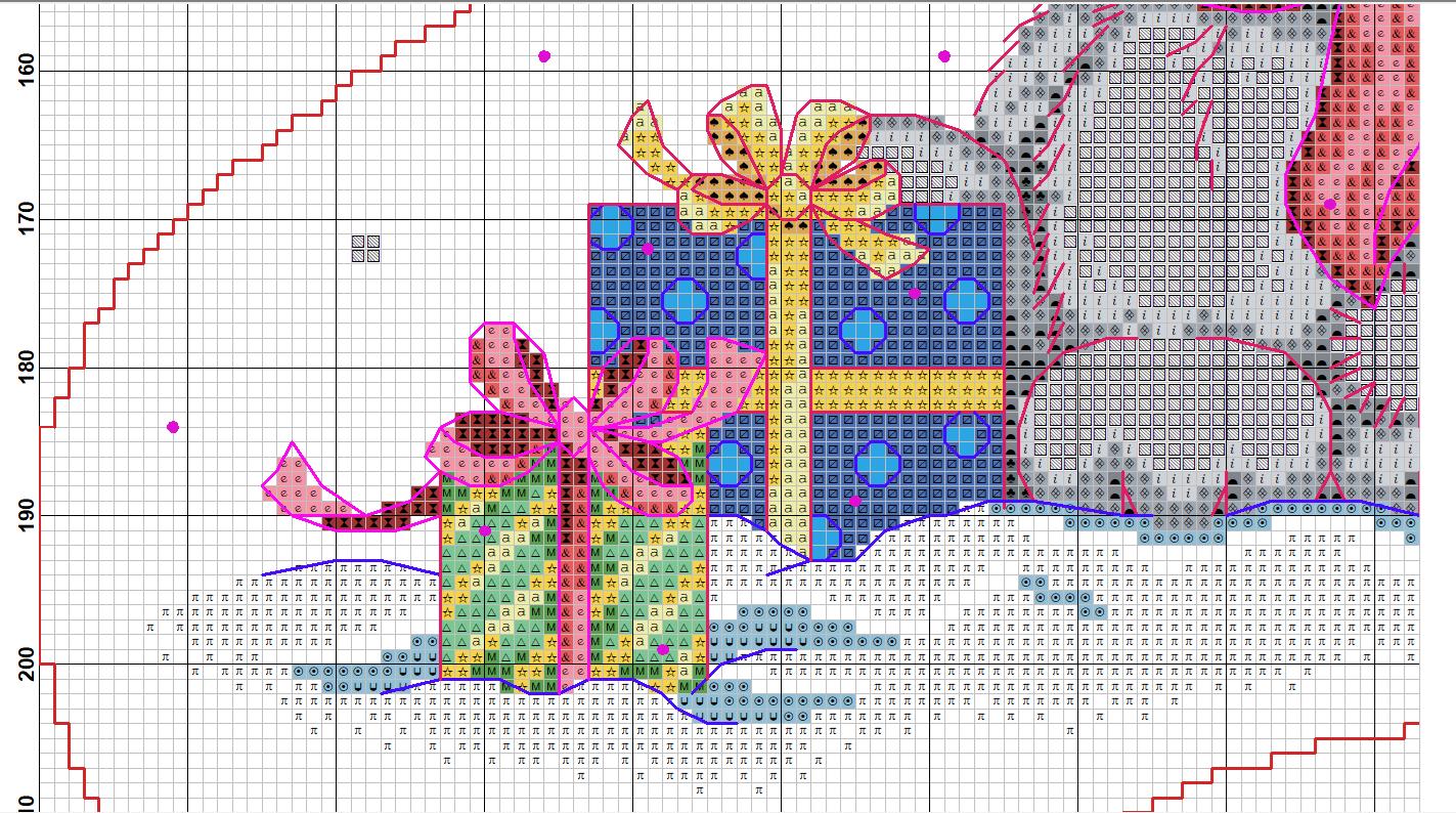 Cross Stitch Pattern Stack of Critters Stocking, Pdf+xsd SAGA ...