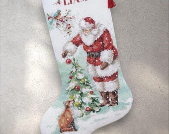 Magical Christmas Stocking - Dimensions Counted Cross Stitch Kit - Etsy