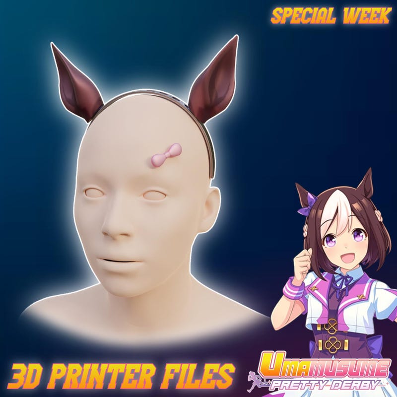 Umamusume 3d Print - Etsy