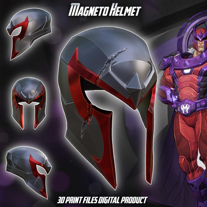 Magneto Helmet - Etsy