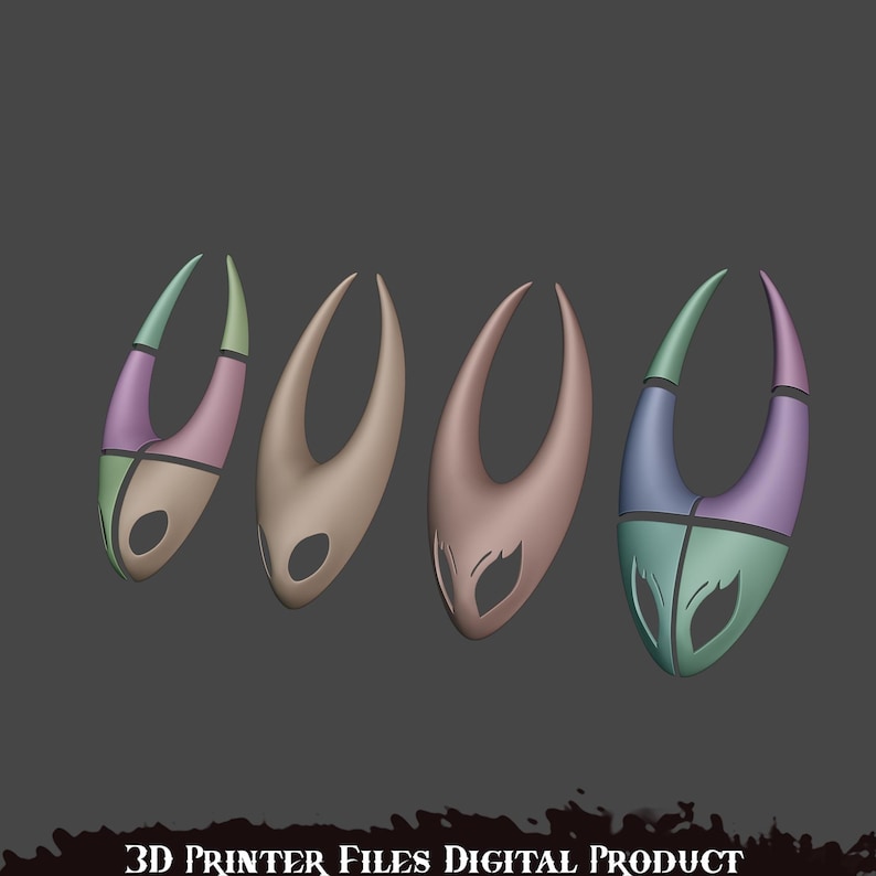 Hornet Mask Hollow Knight Silksong 3D Printer Files Digital Product ...