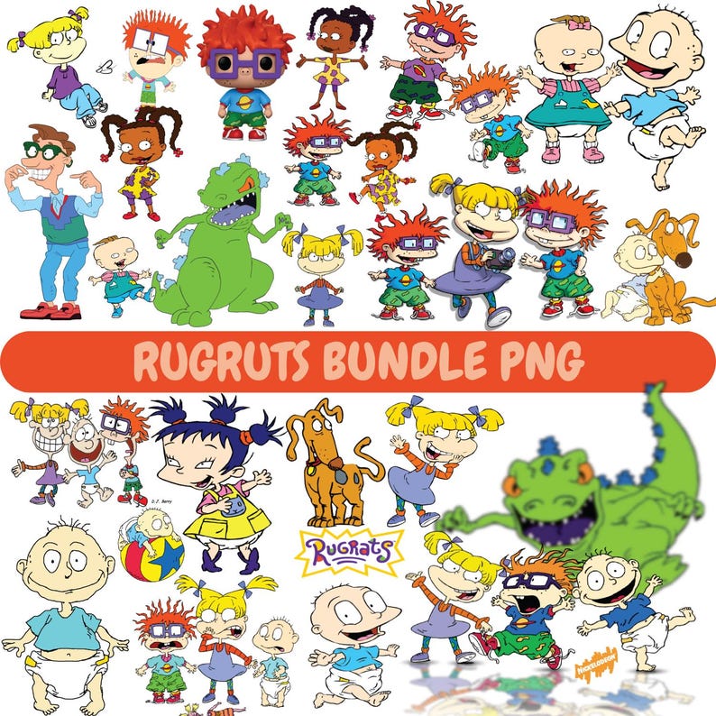 Rugrats Clipart,rugrats Png Files,png for Cricut,nickelodeon Svg ...
