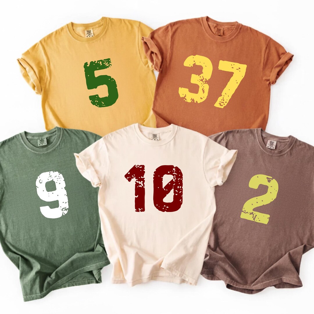 Gameday Shirt, Custom Soccer Shirt, Football Number T-shirt ...