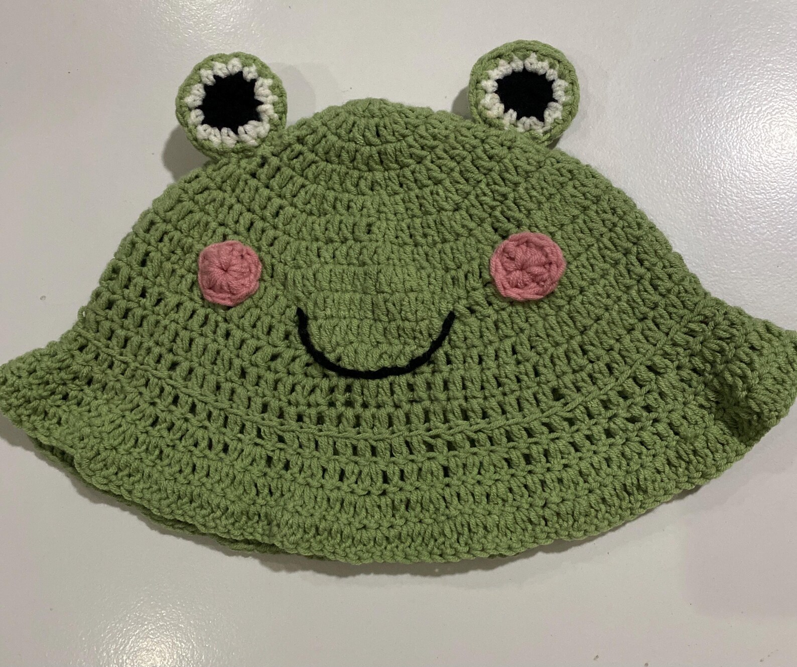 Crochet Frog Bucket Hat Easy Beginner Crochet Project to Create Cute ...