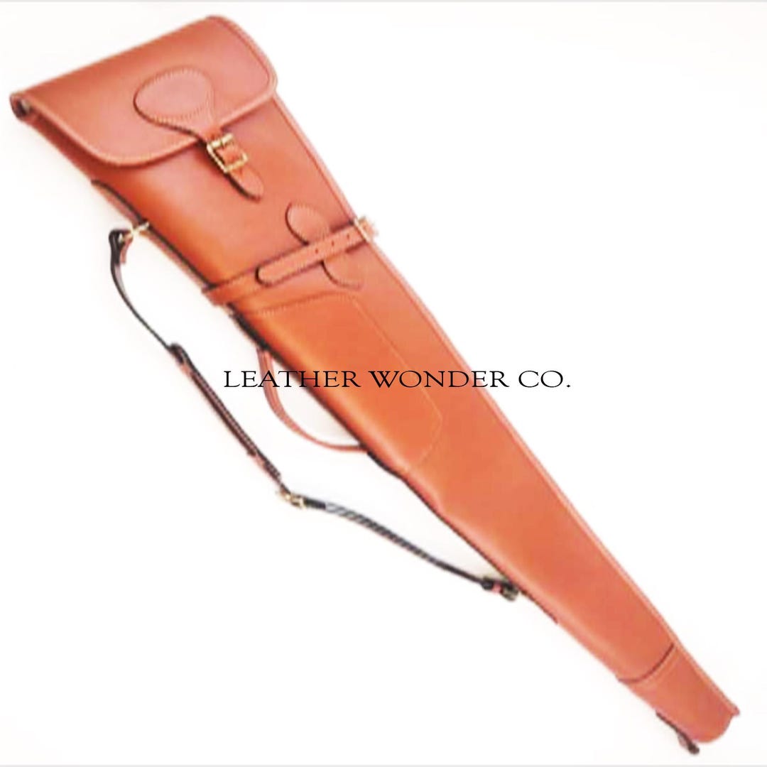 Leather Shotgun Case, Slip Case, Leather Rifle Case, Custom Gun Case ...