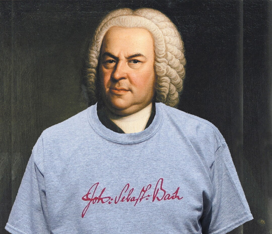 Bach Signature T-shirt - Etsy