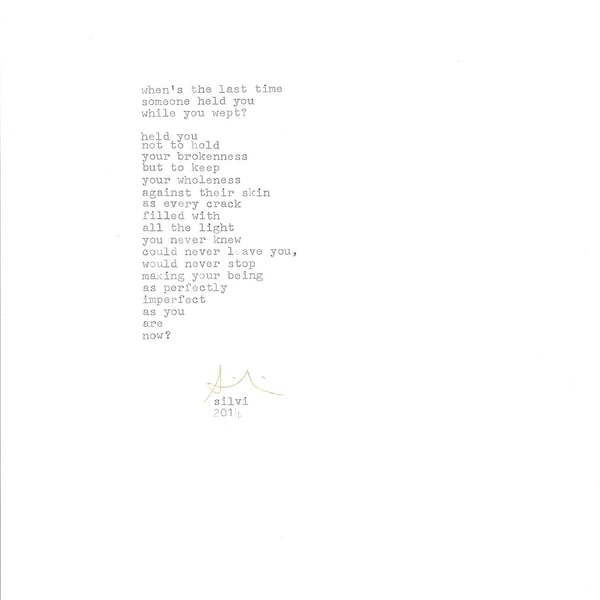 The Last Time Poem - Etsy