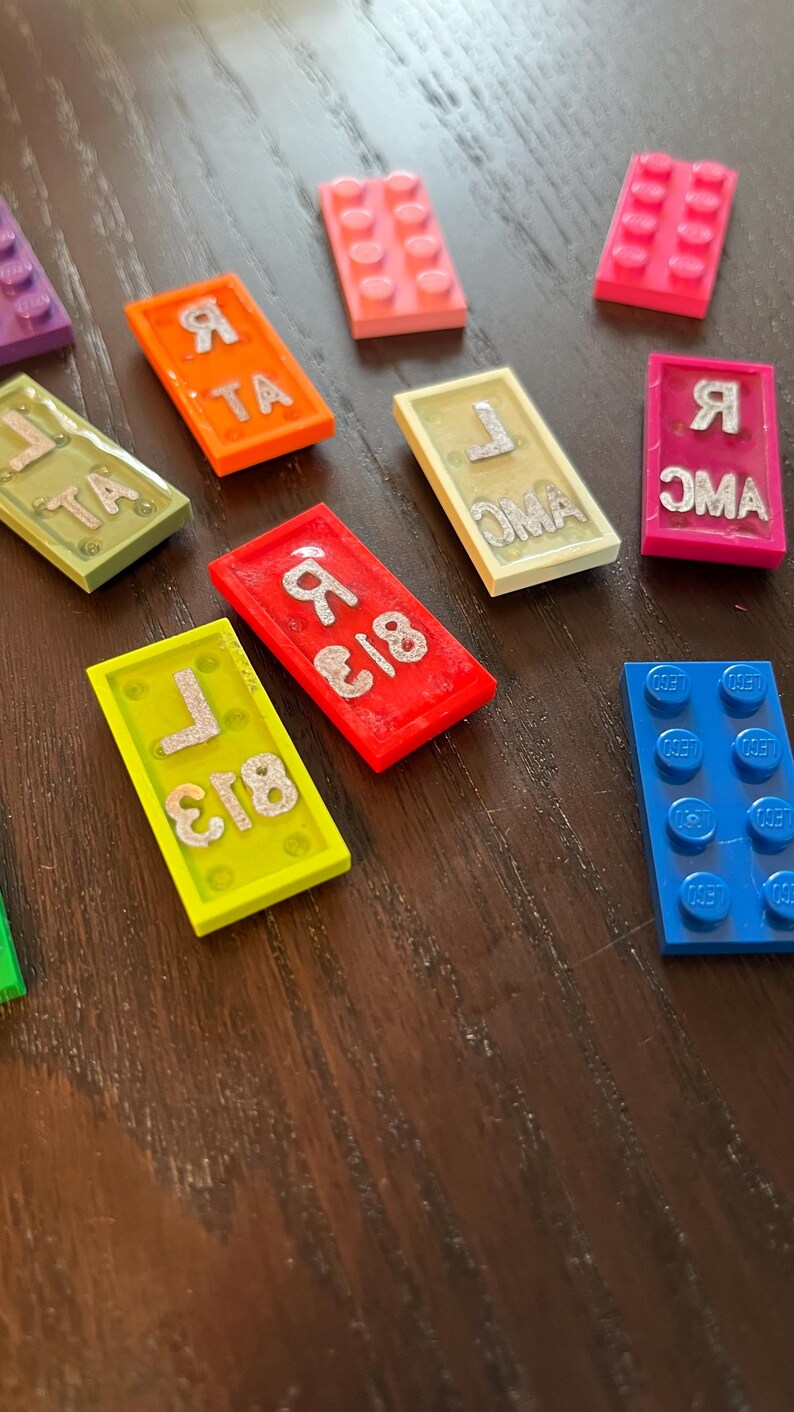 Portrait LEGO X-ray Markers Right & Left in a Variety of Colors - Etsy