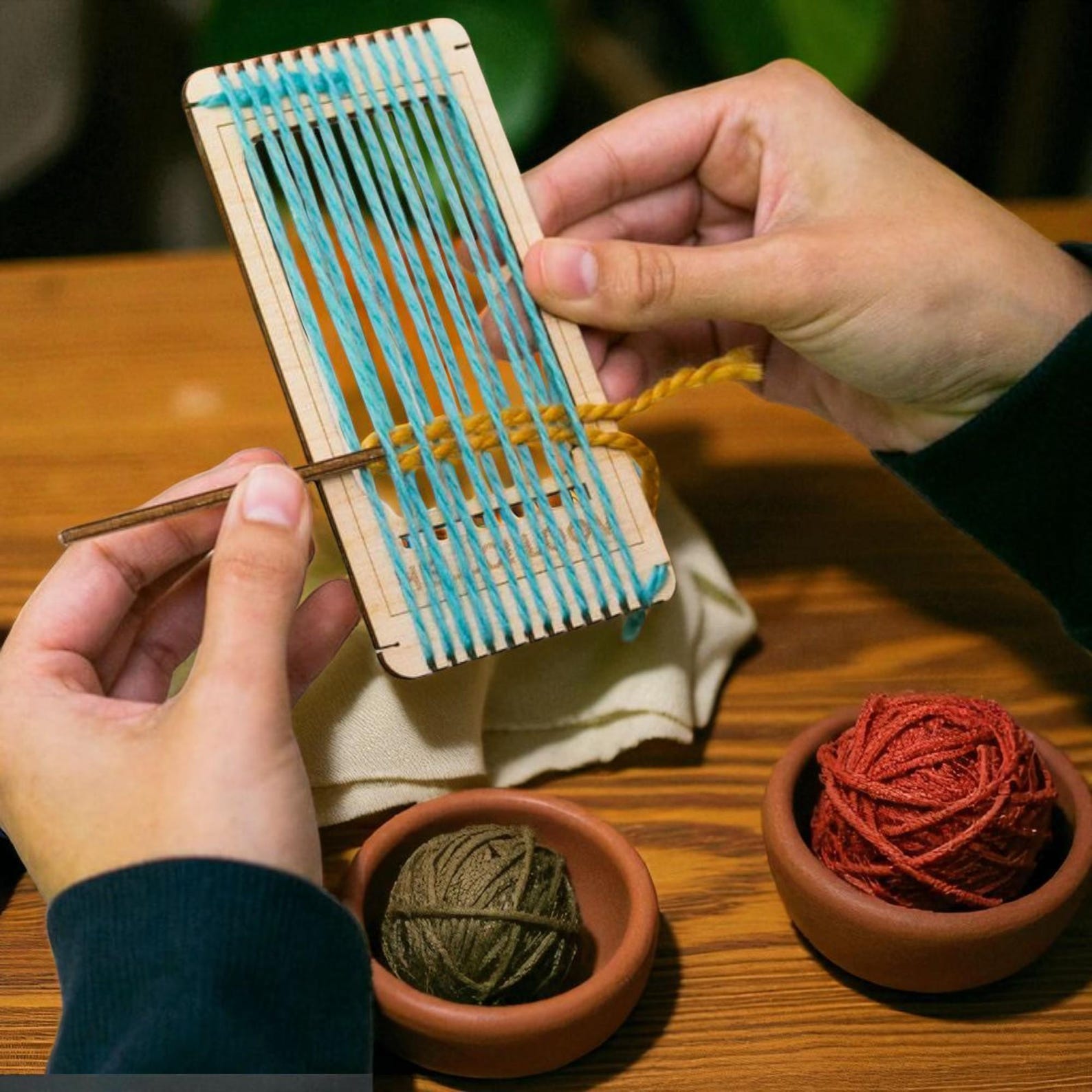 Laser Cut Weaving Looms Digital Files - Set of 6 Designs for Thread ...