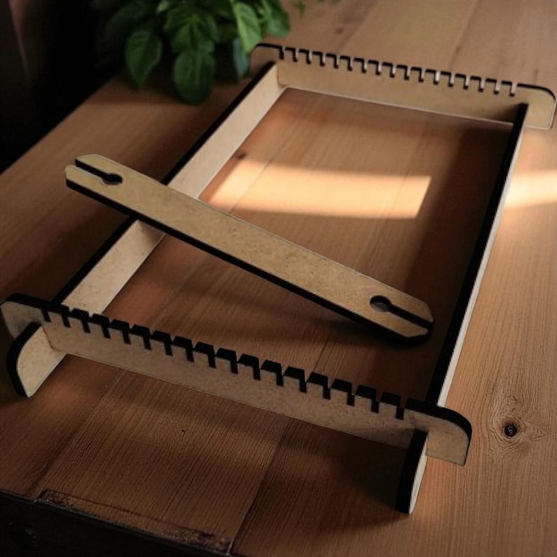 Laser Cut Weaving Looms Digital Files - Set of 6 Designs for Thread ...