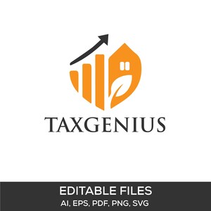 Tax Professional Logo - Tax Services Logo - Tax Business Logo - Tax ...