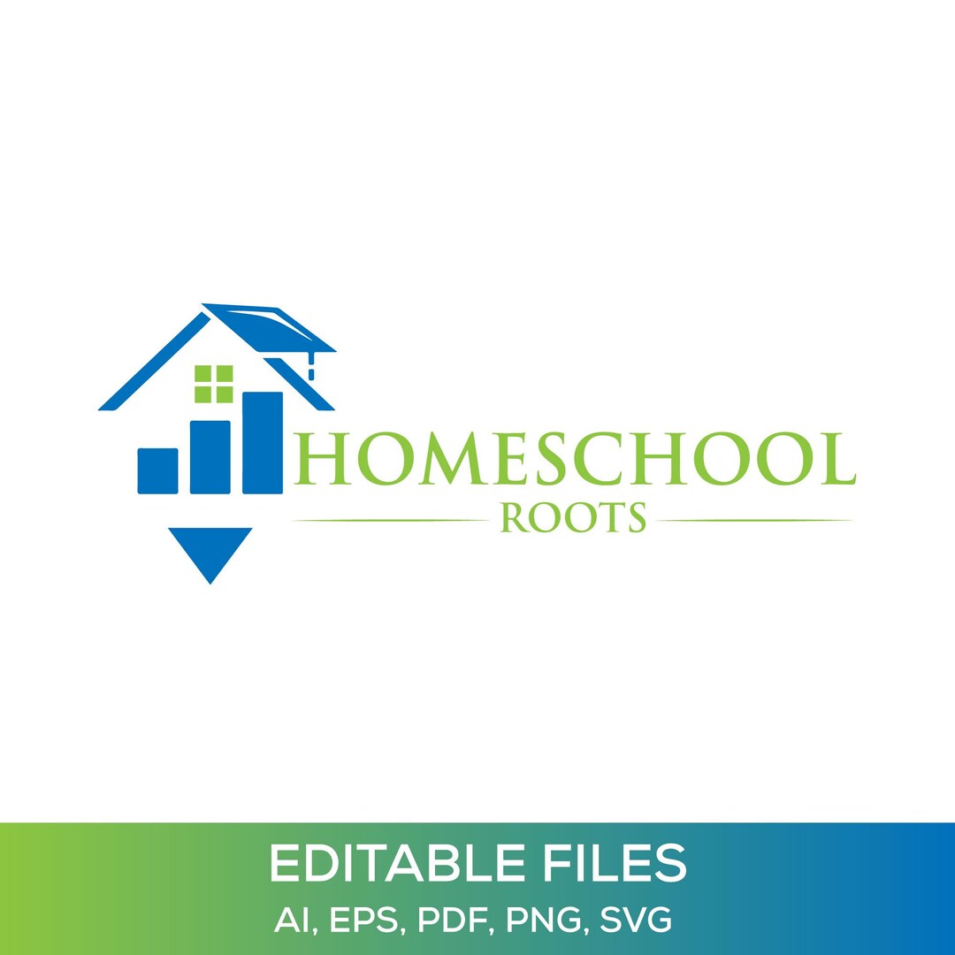 Homeschool Logo: Family Values, Creativity, Educational Design - Etsy