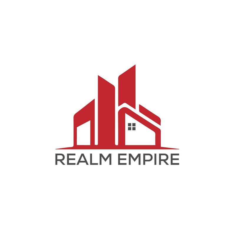 Modern House Logo - Hand Drawn Logo - Luxury Real Estate Logo - Empire ...