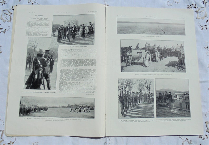 Antique French L'illustration Magazine Issue No. 3795 - Etsy UK