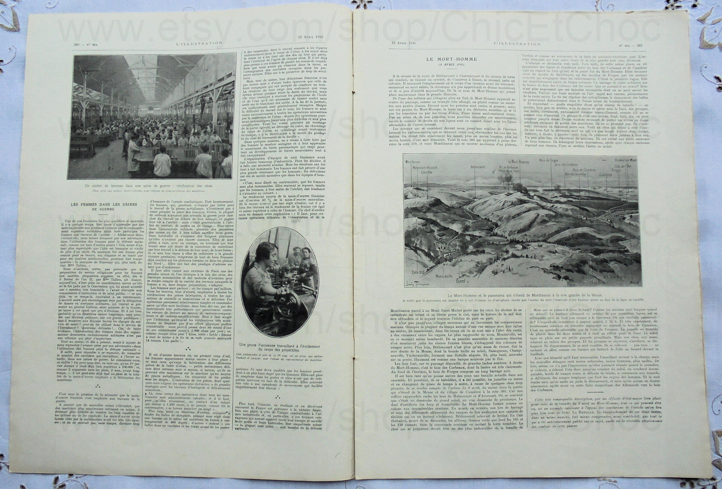 Antique French L'illustration Magazine Issue No. 3816 - Etsy