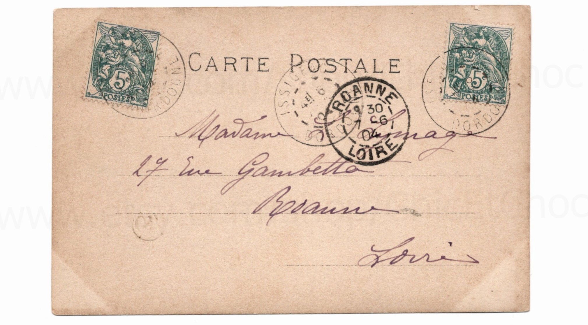 Antique French Postcard What Do I See - Etsy