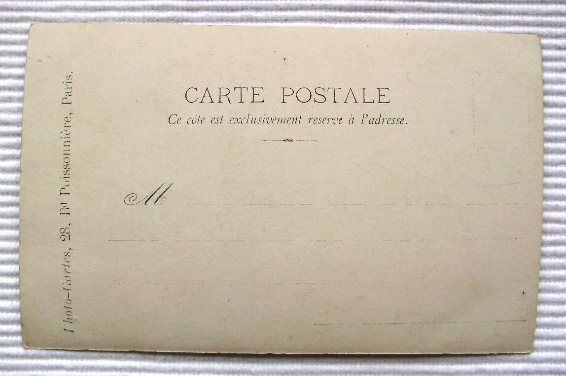 French Antique Unused Real Photo 'vignette' Postcard | Etsy