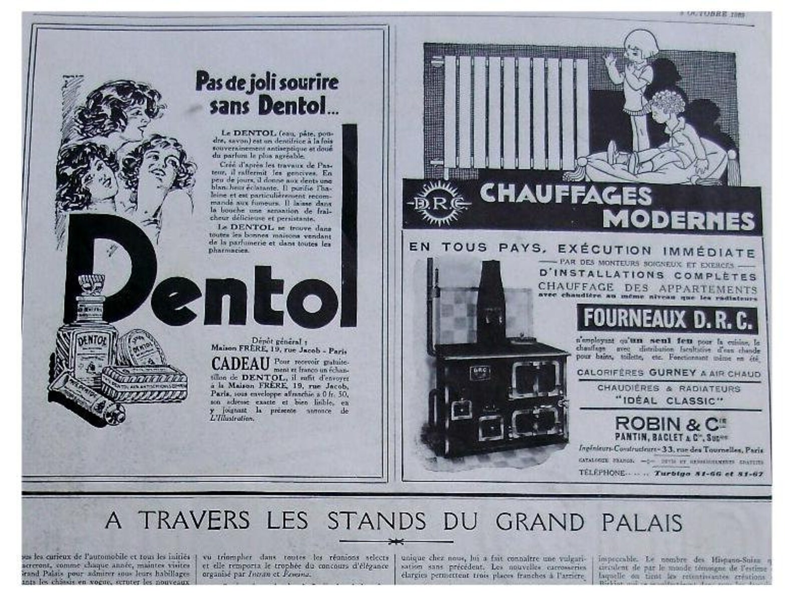 Genuine 1920's French Industrial Advert Esso Fuels | Etsy