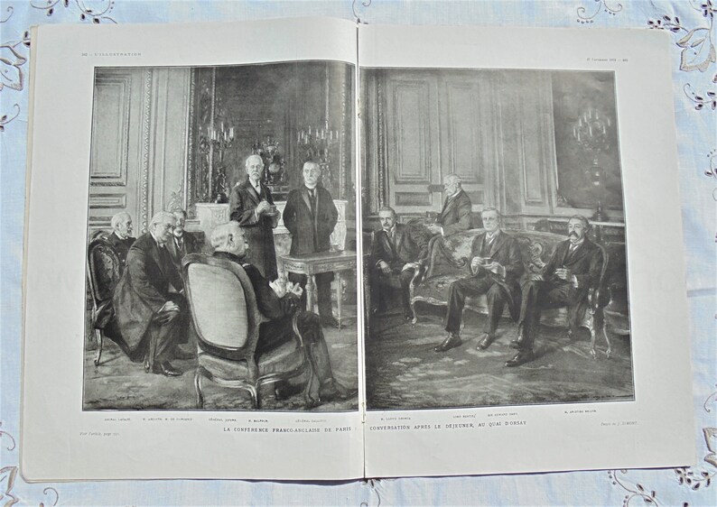 Antique French L'illustration Magazine Issue No. 3795 - Etsy UK