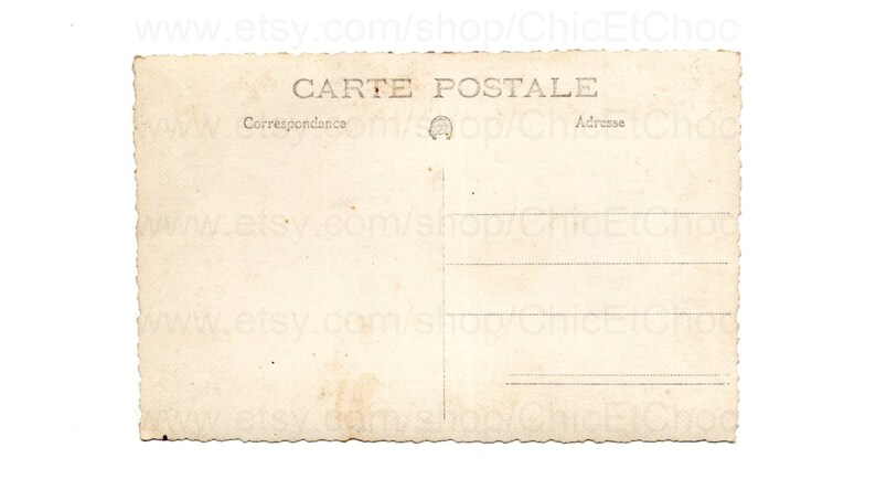 French Photo Postcard - Boys Summer Camp - Etsy