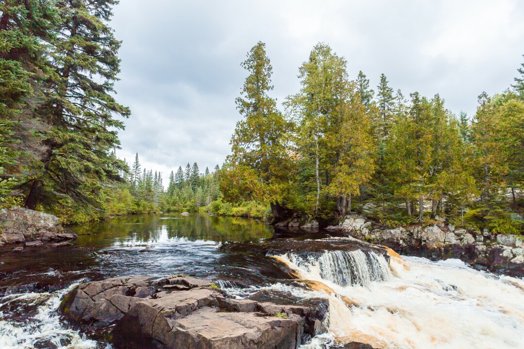 Photo of Manitou River Falls - North Shore, MN - Etsy