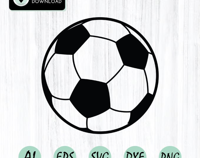 Soccer Ball SVG Files | Football Cut Files | Soccer Ball Vector Files ...