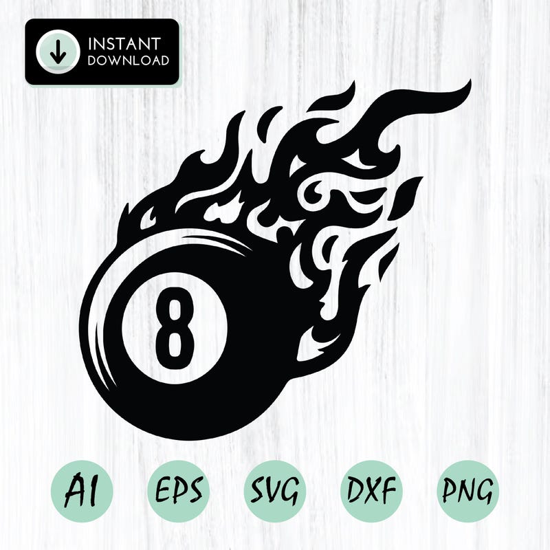 Billiards Svg - Etsy