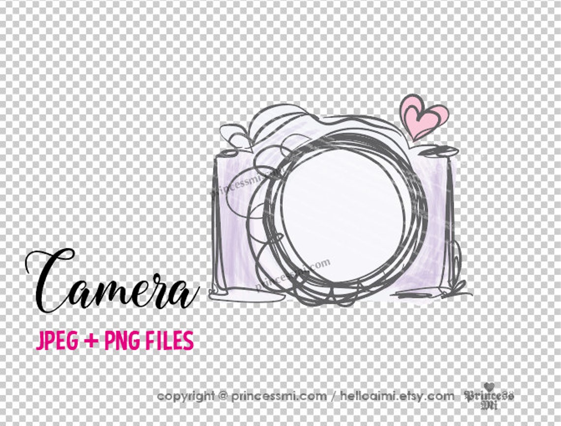 Camera Clipart , Purple Color Photography Photographer Camera Artwork ...