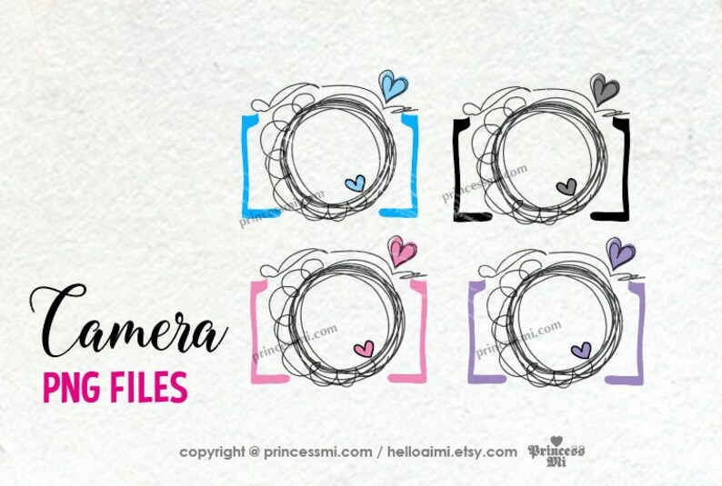 Camera Clipart Photography Photographer Watermark Instant Download Png ...