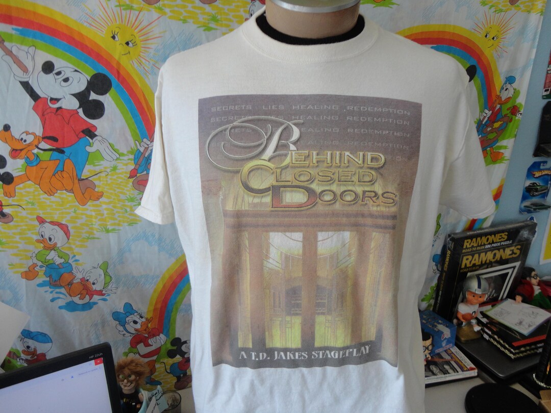 Vintage TD Jakes Behind Closed Doors Stageplay T Shirt XL - Etsy