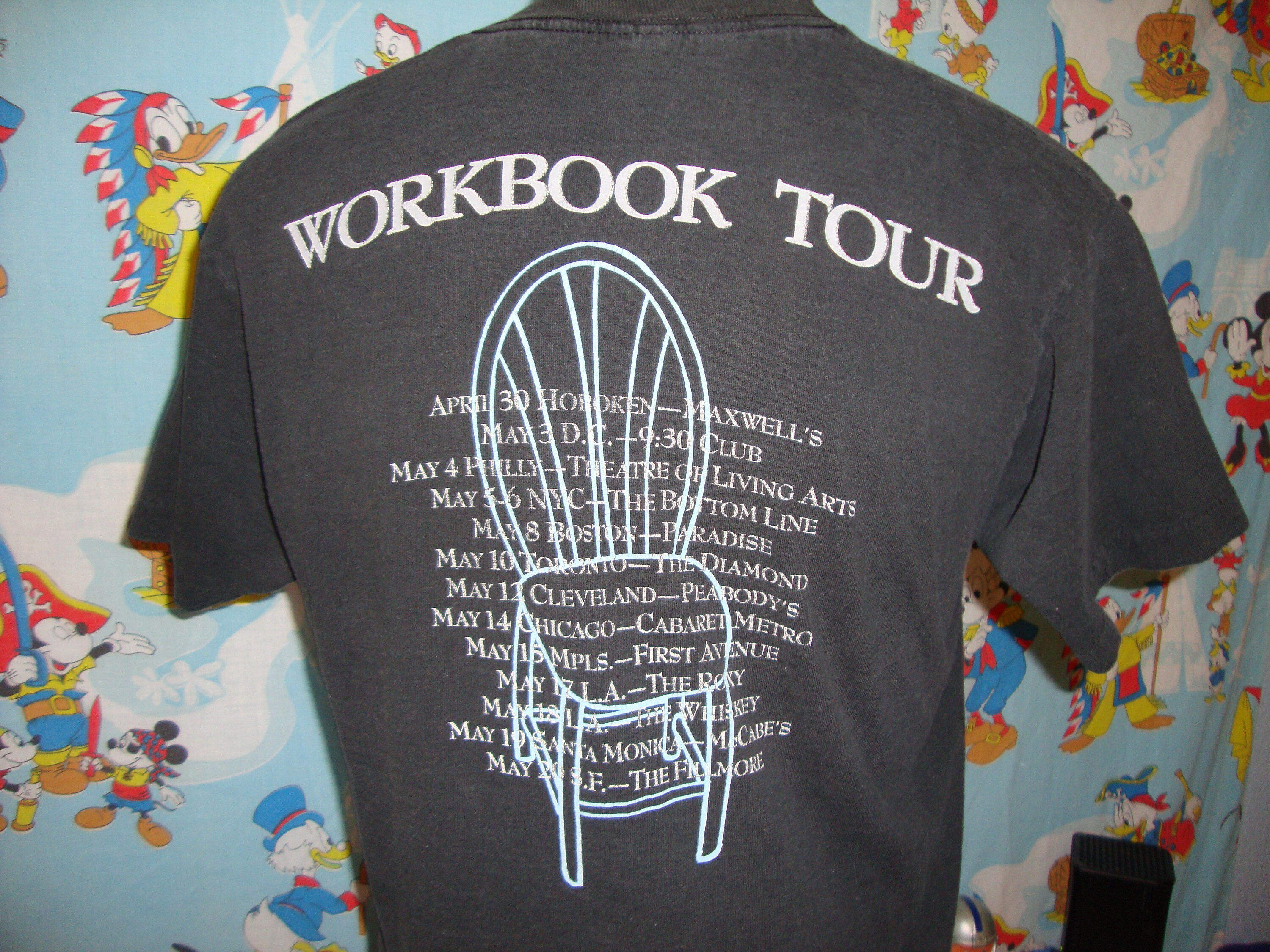 Vintage 80's Bob Mould Workbook 1989 Tour Husker Du | Etsy