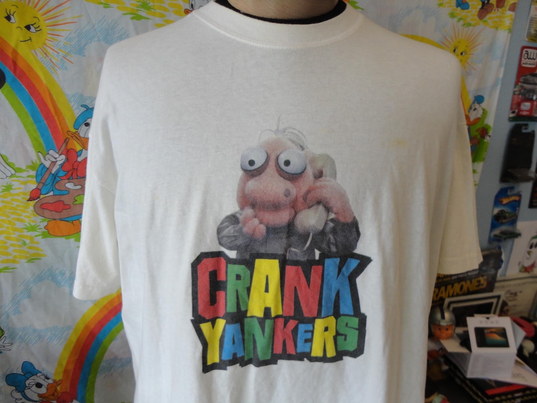 Vintage Crank Yankers Y2K Comedy Central TV Show Puppets T Shirt Size ...