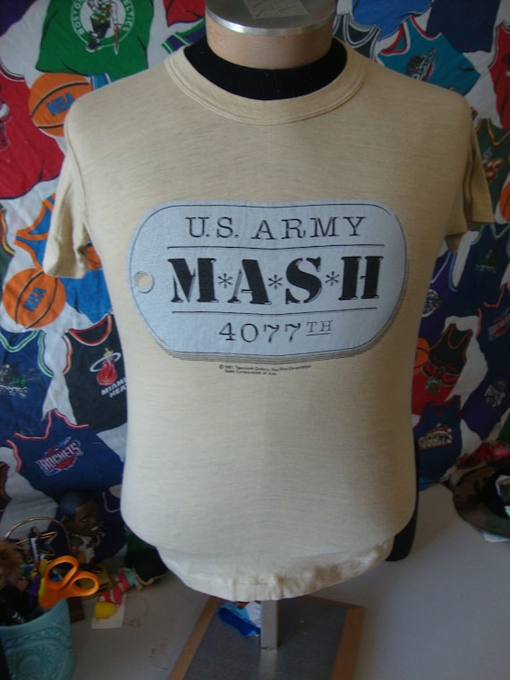 Vintage MASH TV Show Original 1980's m.a.s.h. tan Mil… - Gem