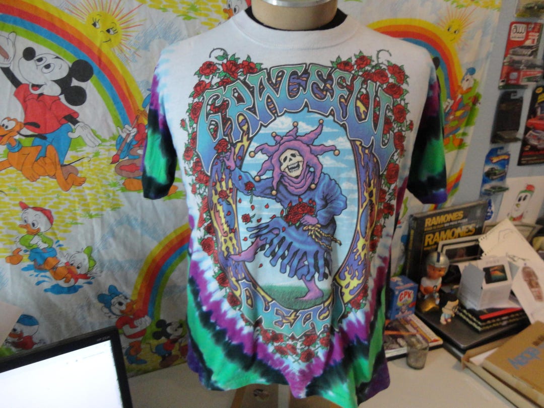 Vintage 1993 Grateful Dead T Shirt Size M Charles Everard Campbell 90's ...