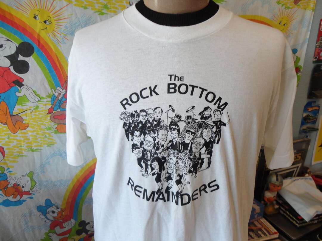 Vintage 90's the Rock Bottom Remainders Band Tee Tour T Shirt Size L - Etsy