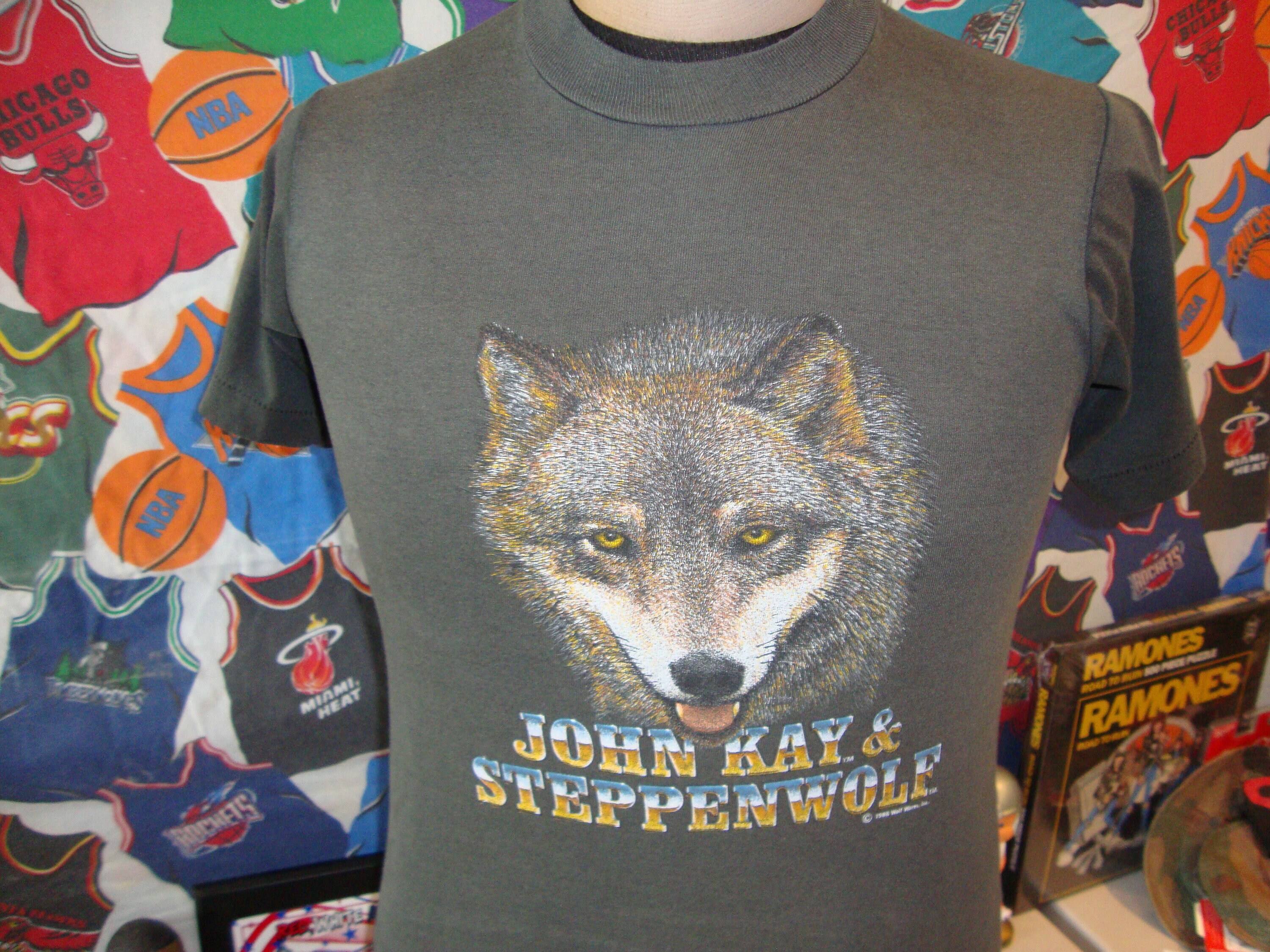 Vintage 80's John Kay & STEPPENWOLF 1988 Concert Tour T Shirt S - Etsy