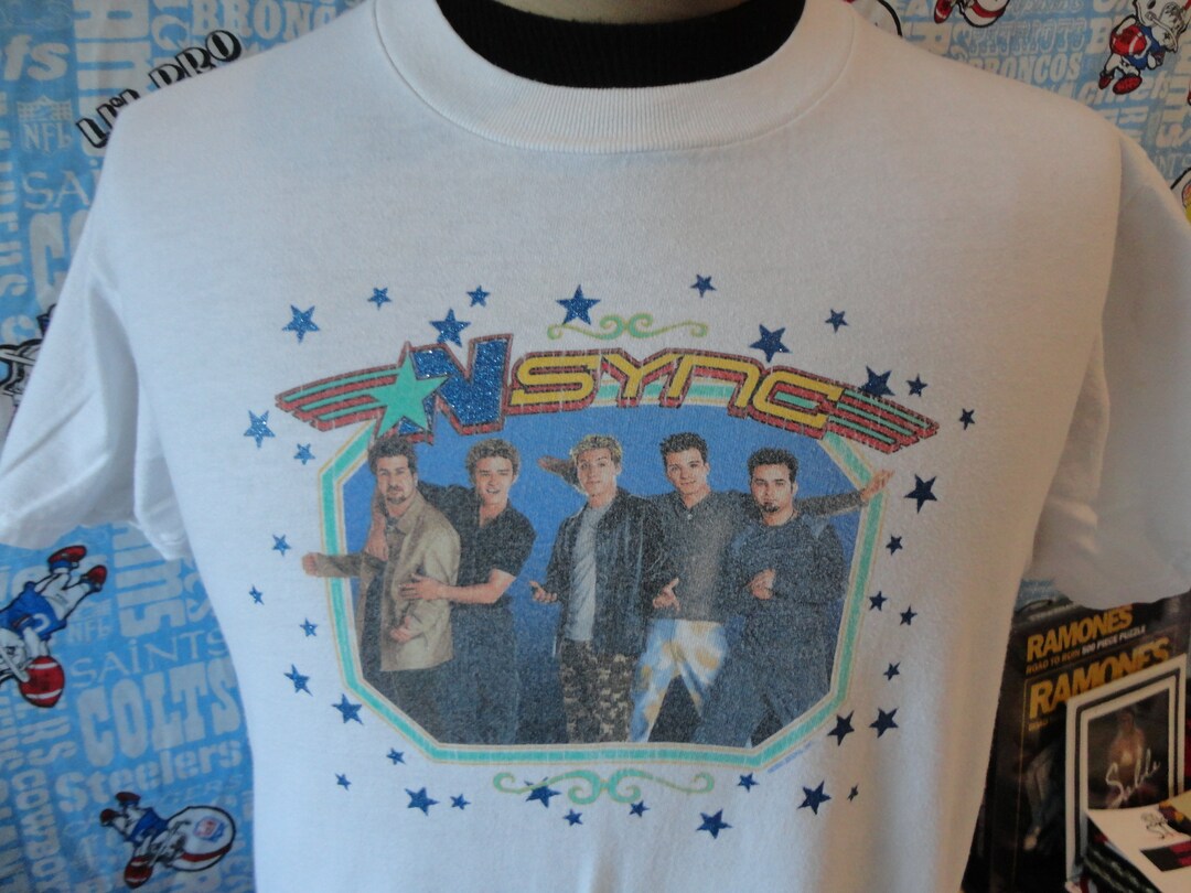 Vintage Nsync Concert 2000 Tour Tee Boy Band N Sync T Shirt Size Adult ...
