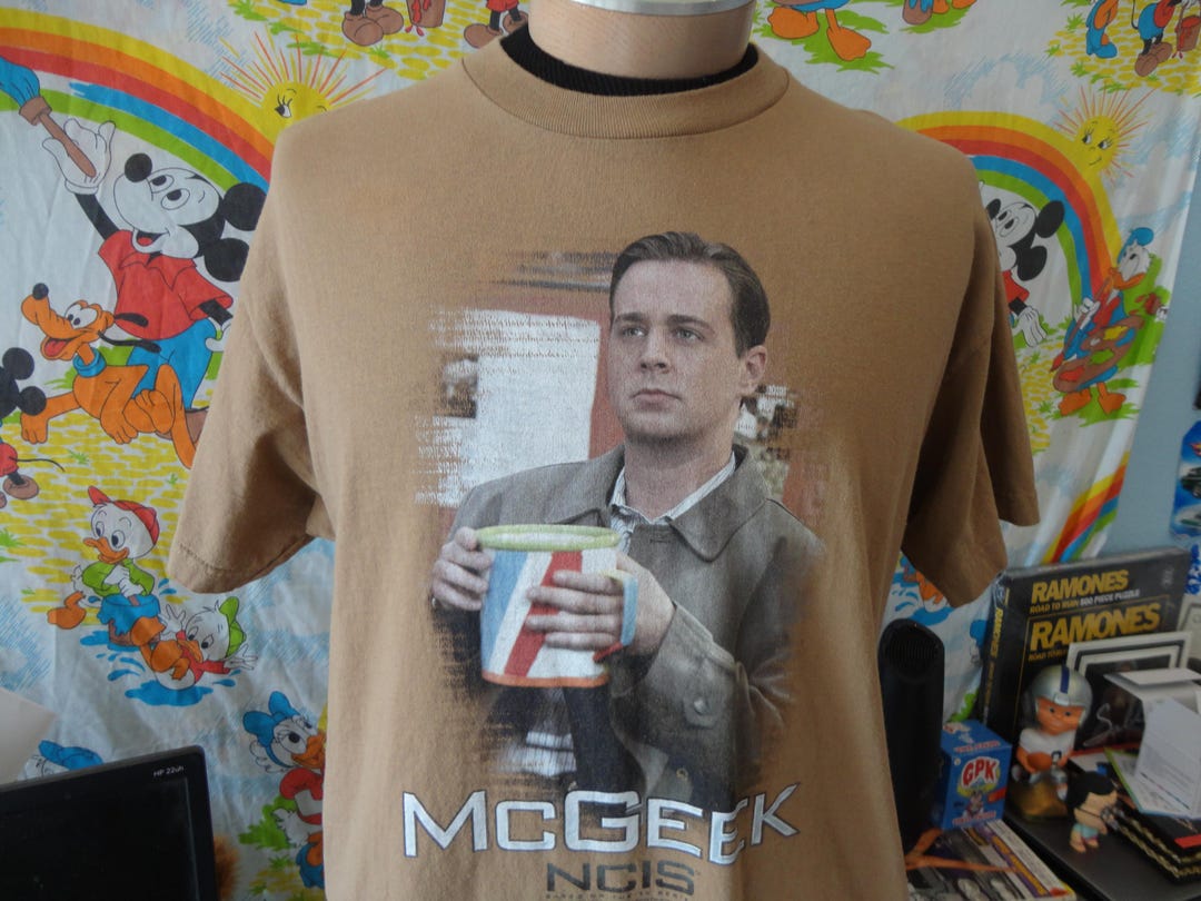 Vintage NCIS Timothy Mcgee TV Show Mcgeek T Shirt L - Etsy