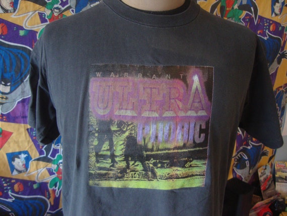 Vintage 90's Warrant Hard Rock Concert Ultraphobic Tour - Etsy