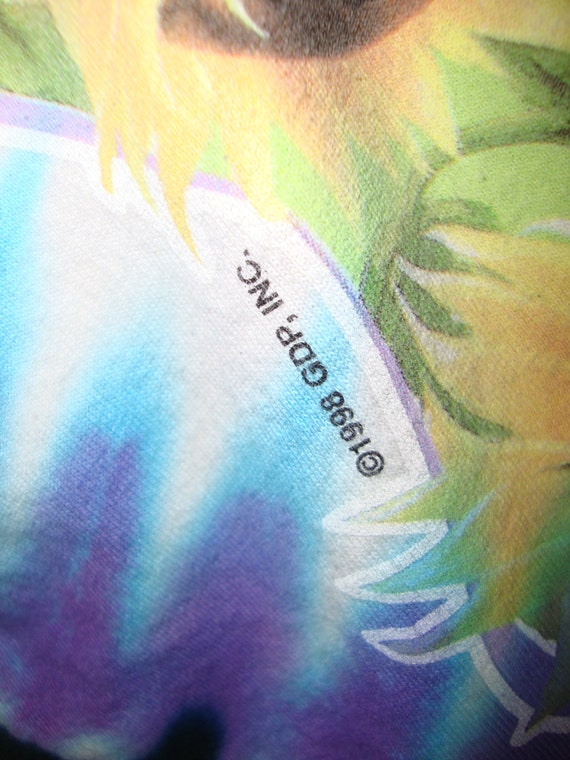 Vintage The Grateful Dead Tie 1998 Turtles & Sunflowe… - Gem