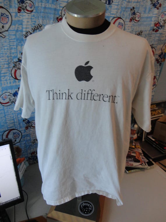 Vintage 90's APPLE Computer Think Different Apple Mac… - Gem