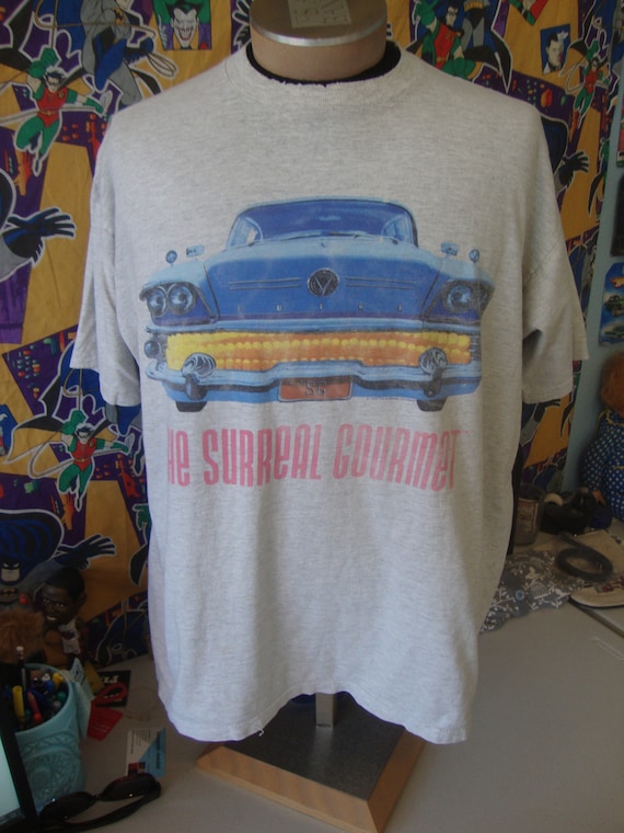 Vintage 90's The Surreal Gourmet 1992 T Shirt Size XL - Gem