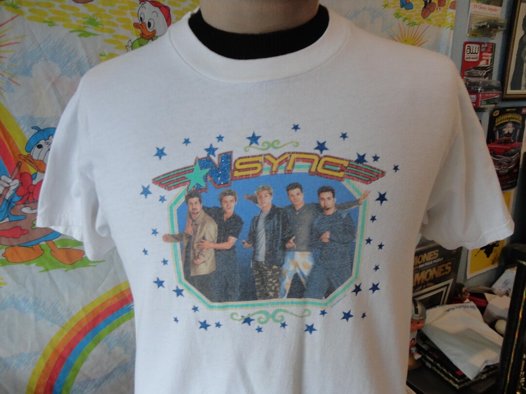 Vintage Nsync Concert 2000 Tour Tee Boy Band N Sync T Shirt Size Adult ...