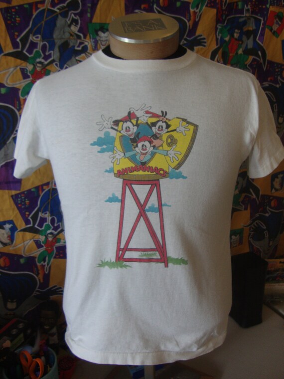 Vintage 90's Animaniacs Cartoon 1993 T Shirt S - Gem