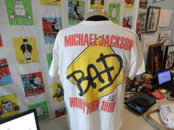 Vintage Michael Jackson 1988 BAD pepsi promo original… - Gem