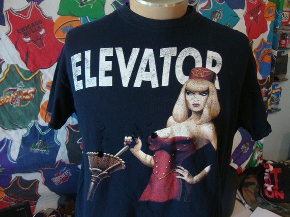 Vintage 80's Aerosmith 1989 Pump Elevator band tee Co… - Gem