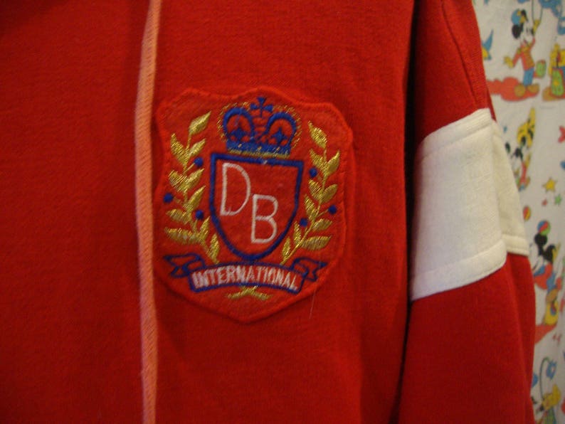 Vintage DB Sport by David Benjamin Red Pullover Running - Etsy