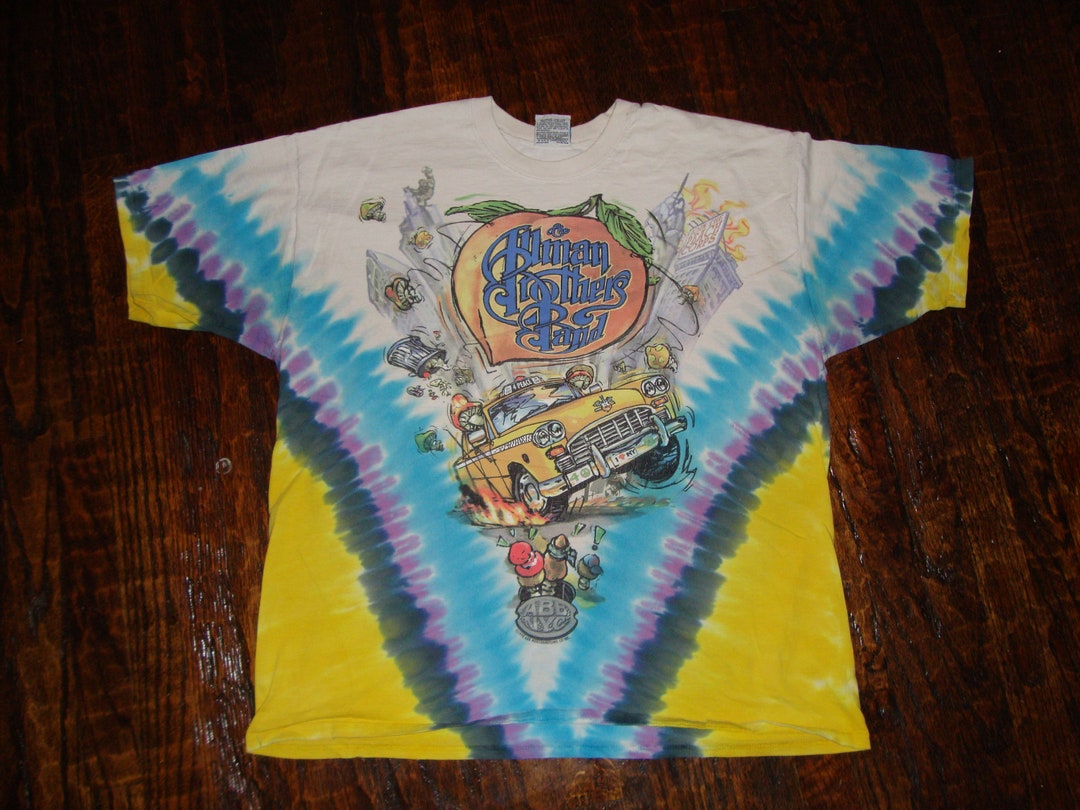 Vintage 90's Allman Brothers Band 1998 Peakin at the Beacon Band Tee ...