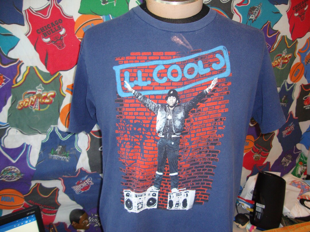 Vintage 80's LL Cool J Rap Hip Hop 1980's Rap Tee Band Concert Tour T ...
